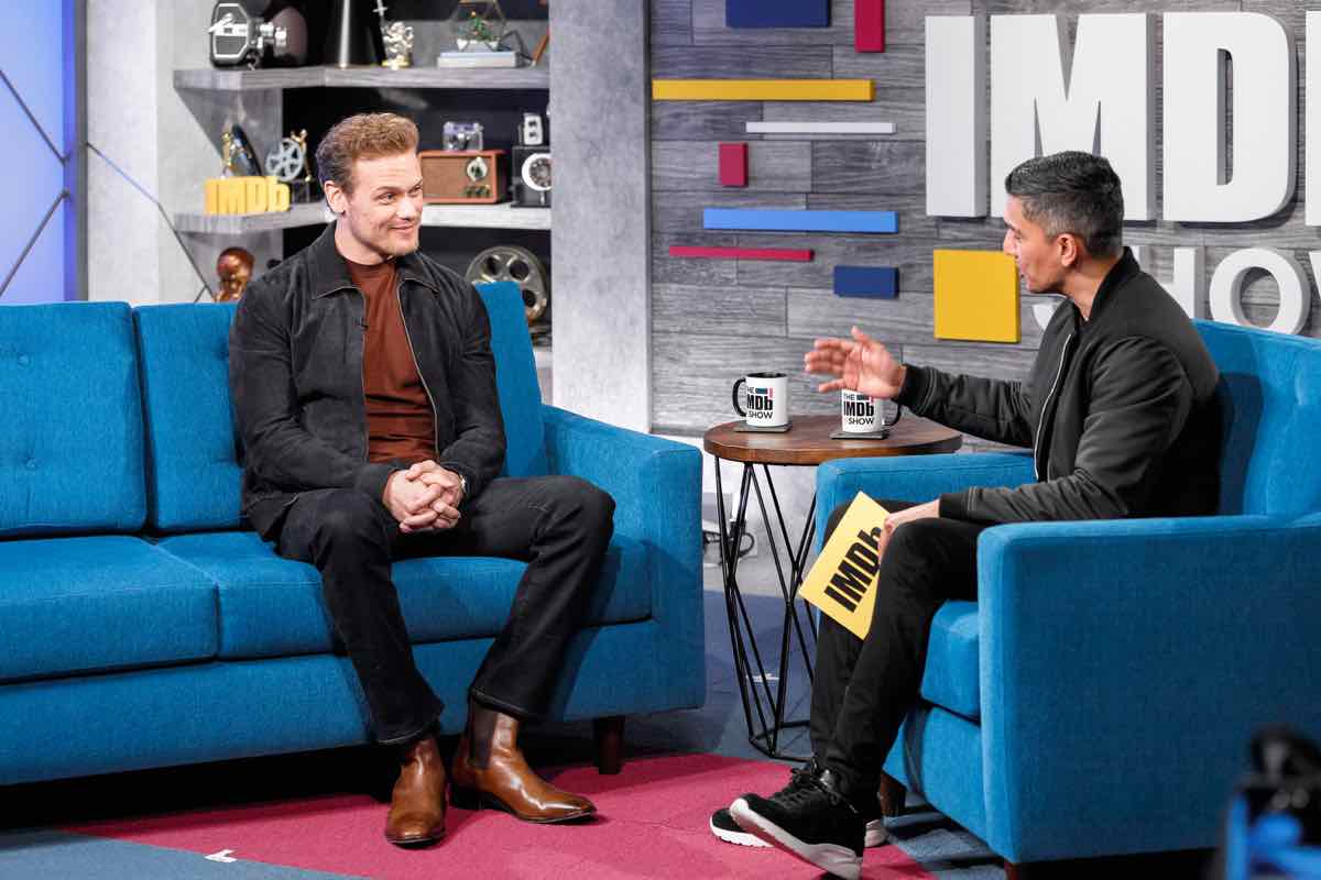 Sam Heughan Graces IMDb Show With His Handsome Presence — PHOTOS ...