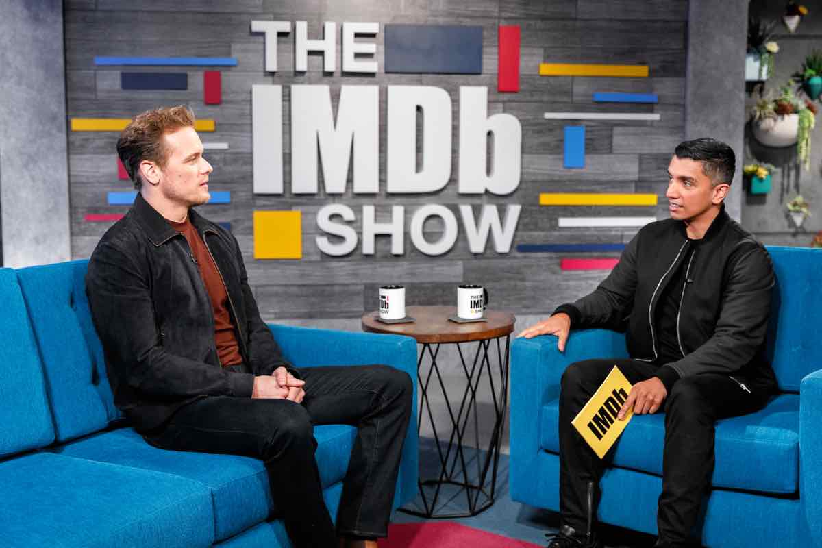 Sam Heughan Graces IMDb Show With His Handsome Presence — PHOTOS ...