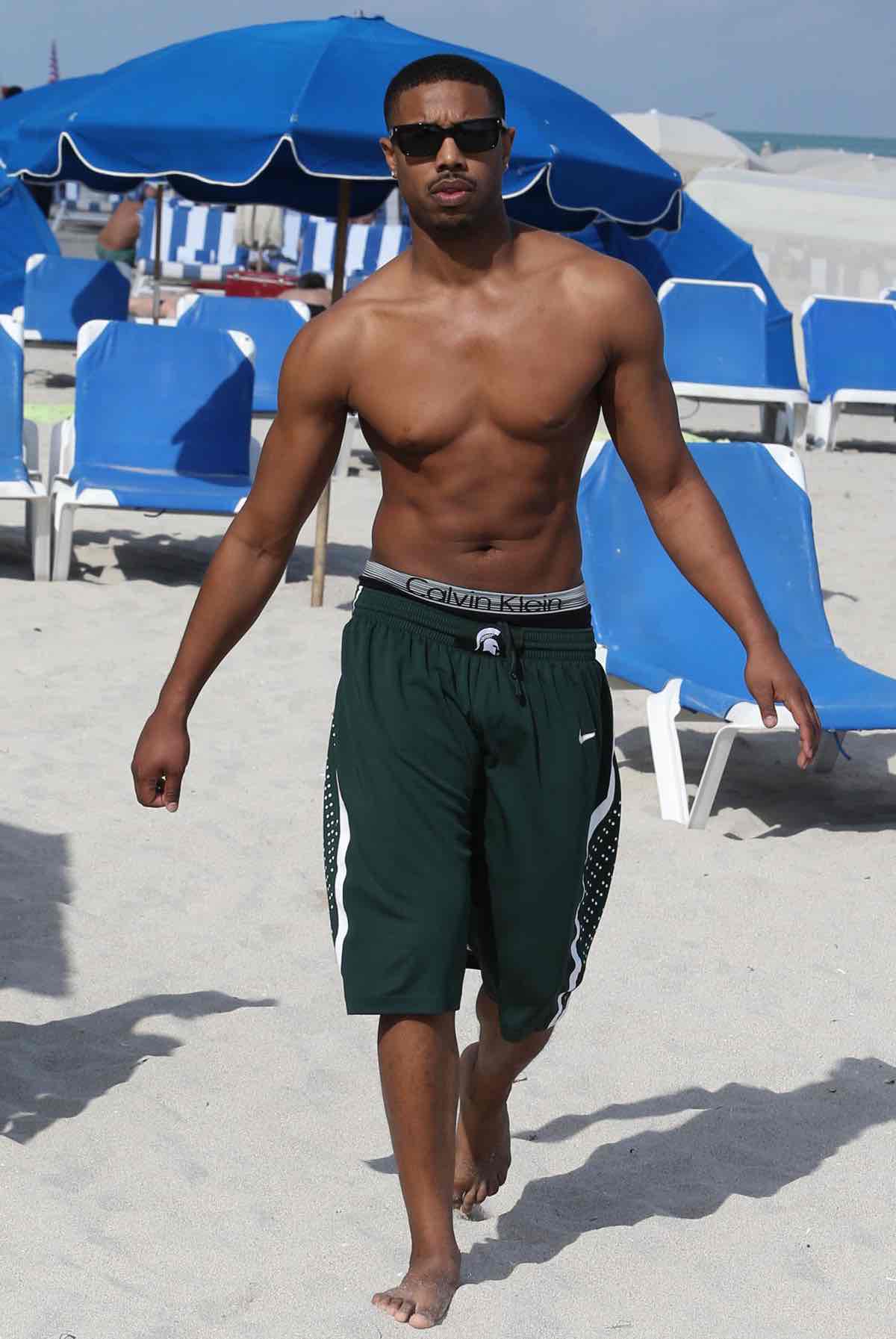 Socialite Life Photo Flashback: Michael B. Jordan Hits the Beach ...