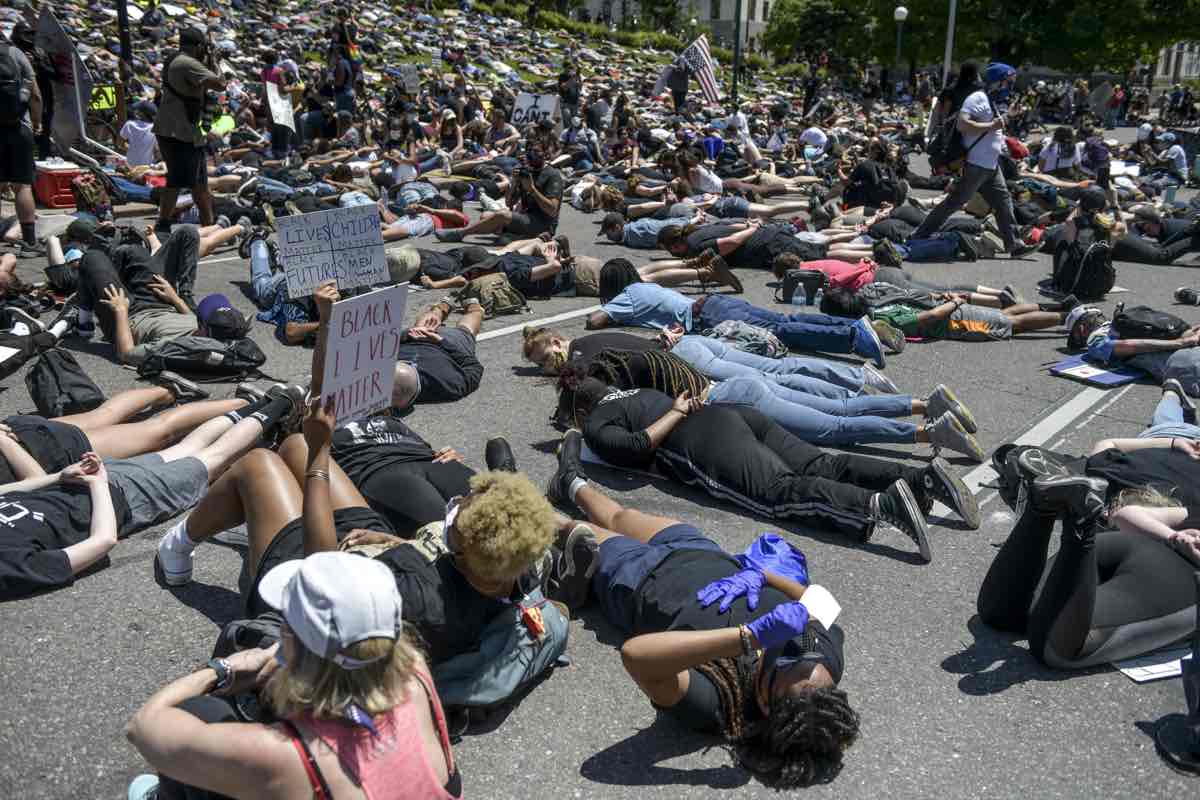 Protests Continue At Capitol In Denver In Aftermath To Death Of George ...