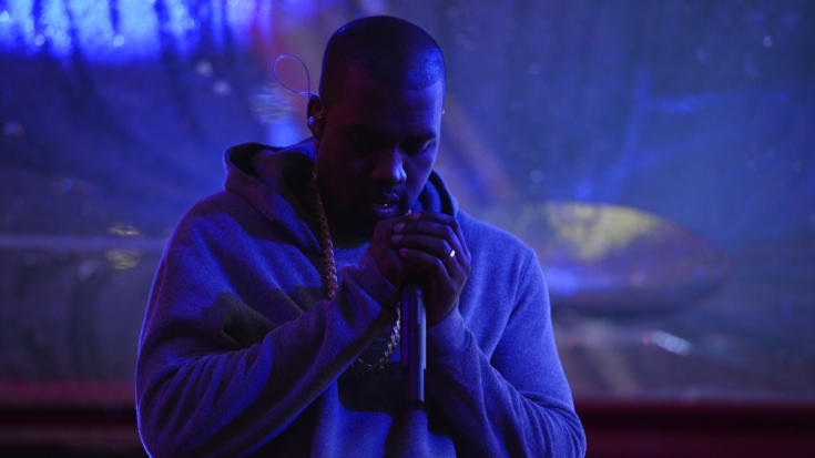 Kanye West Times Square Goes (Red) with a Surprise World AIDS Day ...