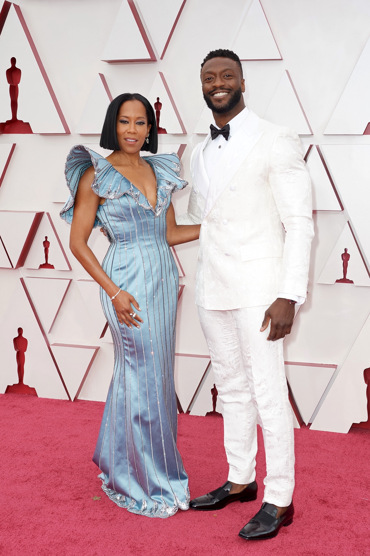 Oscars 2021 red carpet: Zendaya, Riz Ahmed, Regina King, Leslie Odom Jr ...