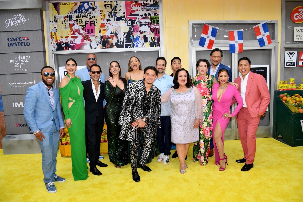 Anthony Ramos brings leopard print to the In the Heights premiere ...