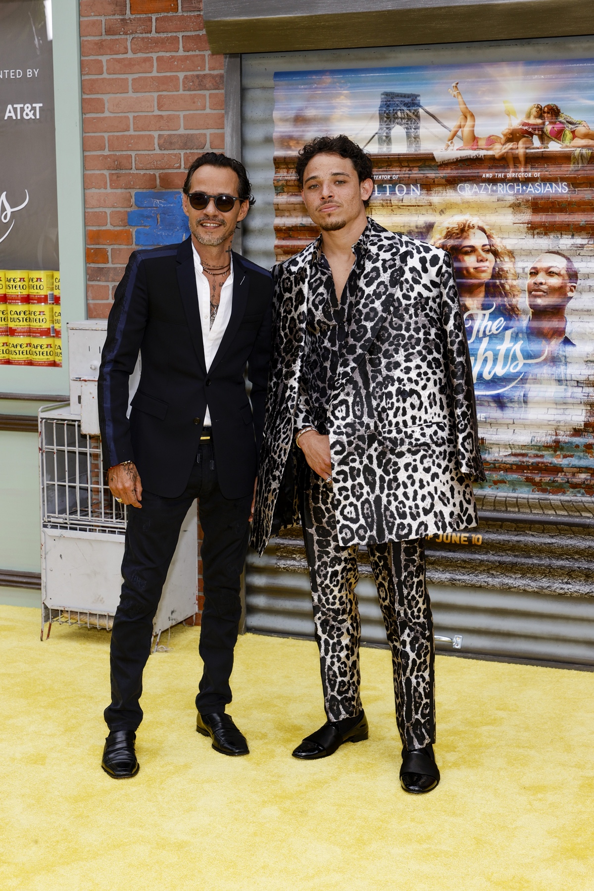 Anthony Ramos brings leopard print to the In the Heights premiere ...