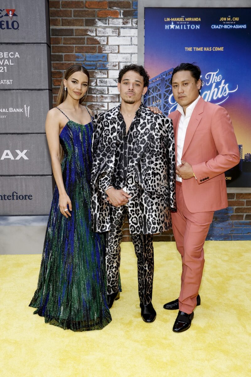 Anthony Ramos brings leopard print to the In the Heights premiere ...
