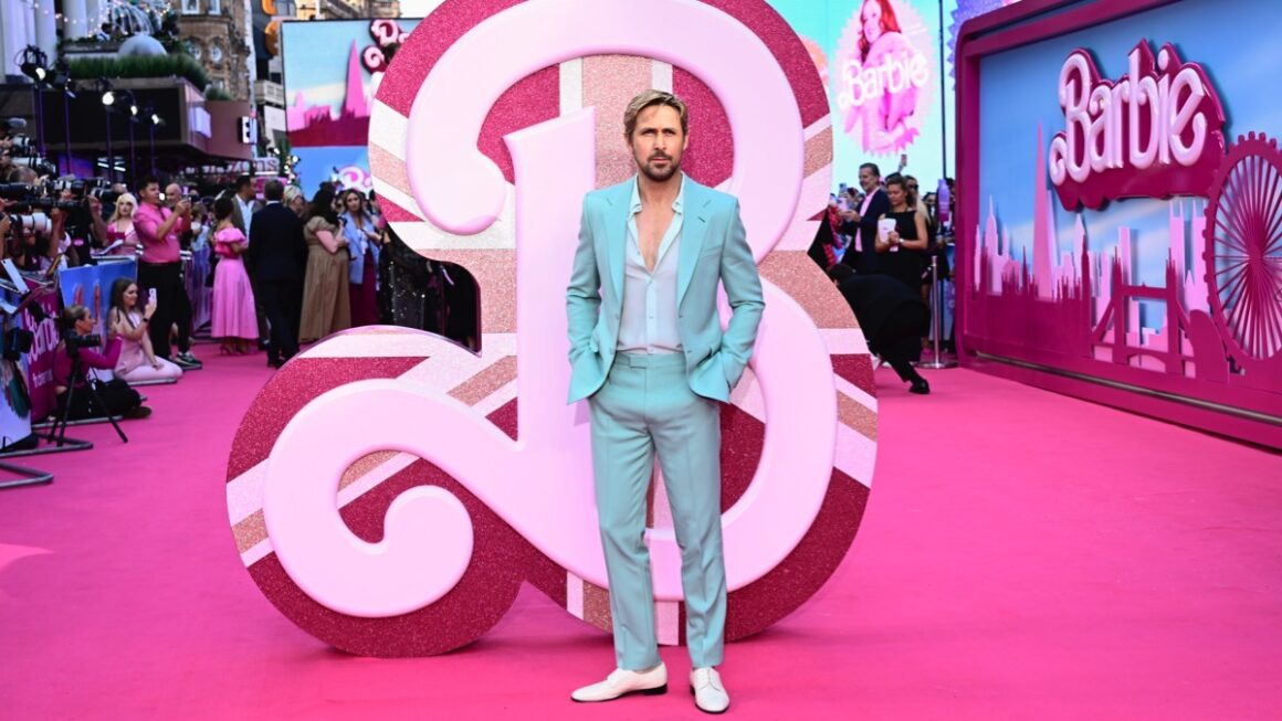 Ryan Gosling embraces all the pastels for Barbie promotion — Red Carpet ...