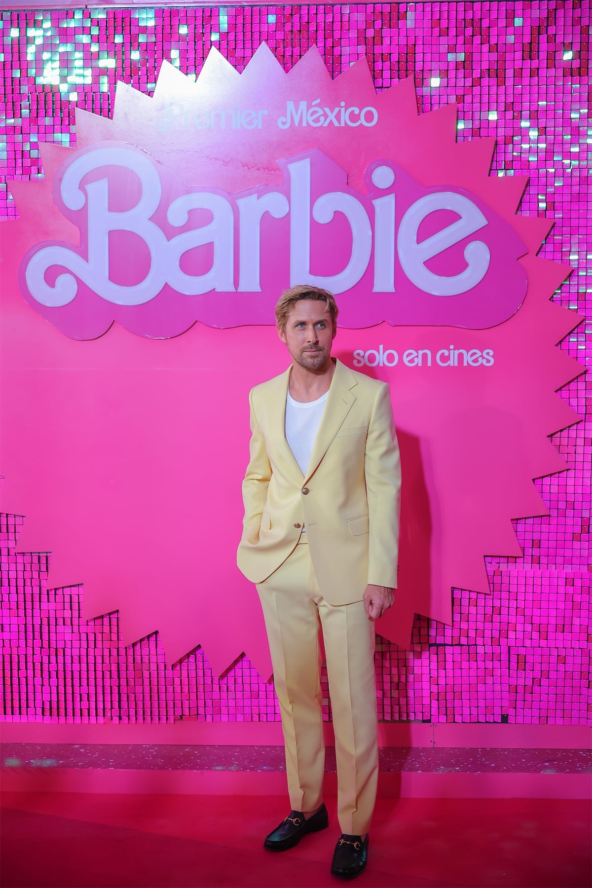 Ryan Gosling embraces all the pastels for Barbie promotion — Red Carpet ...